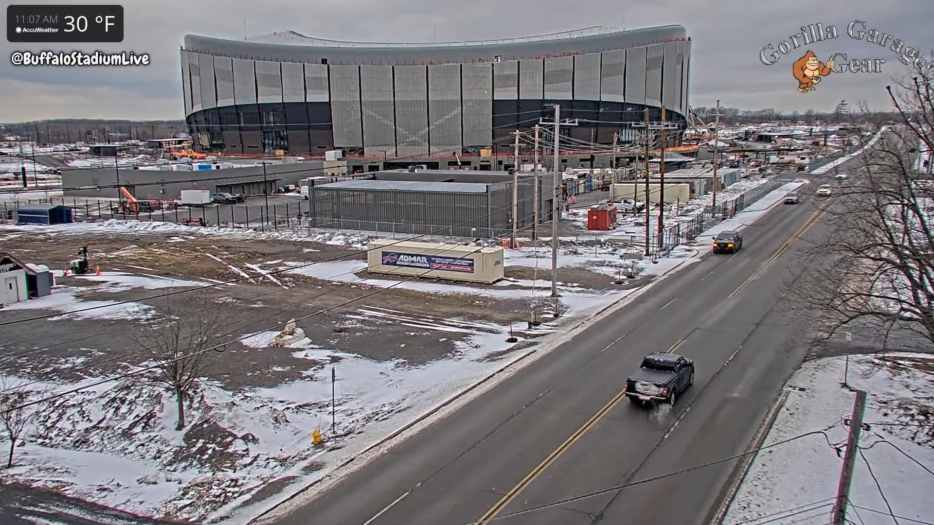Buffalo Bills Stadium Live, NY Live Webcam - Freecam